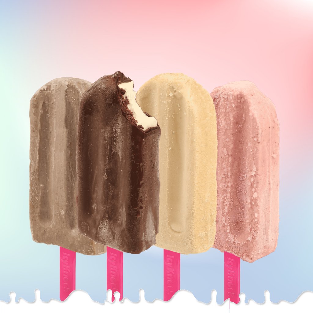 Order milky ice popsicles | Low calorie milky pops- Icy Knock